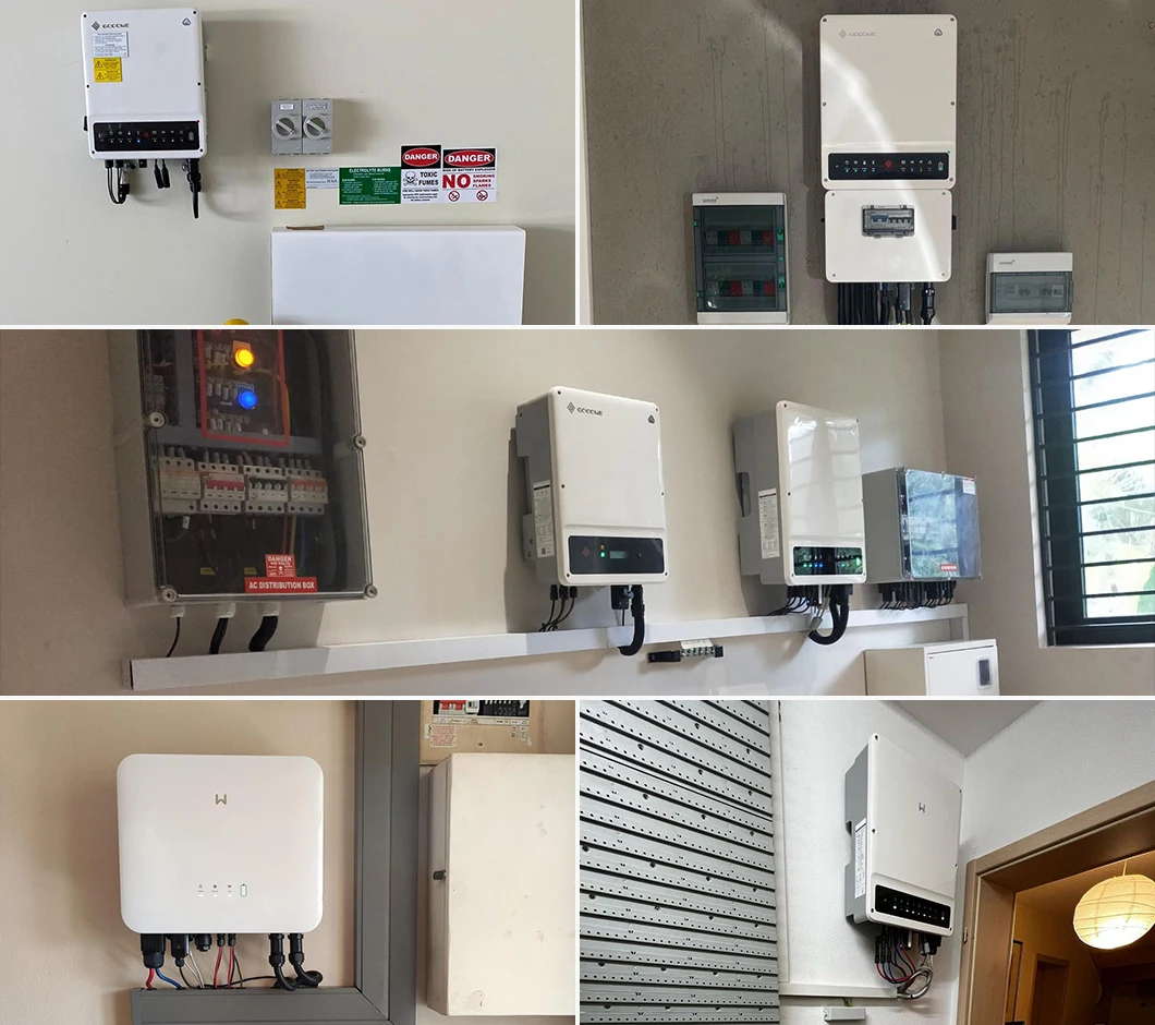 Goodwe Solar Hybrid Inverter 3 Phase 5kw 15 Kw 10kw 20kw Et Plus Series ...