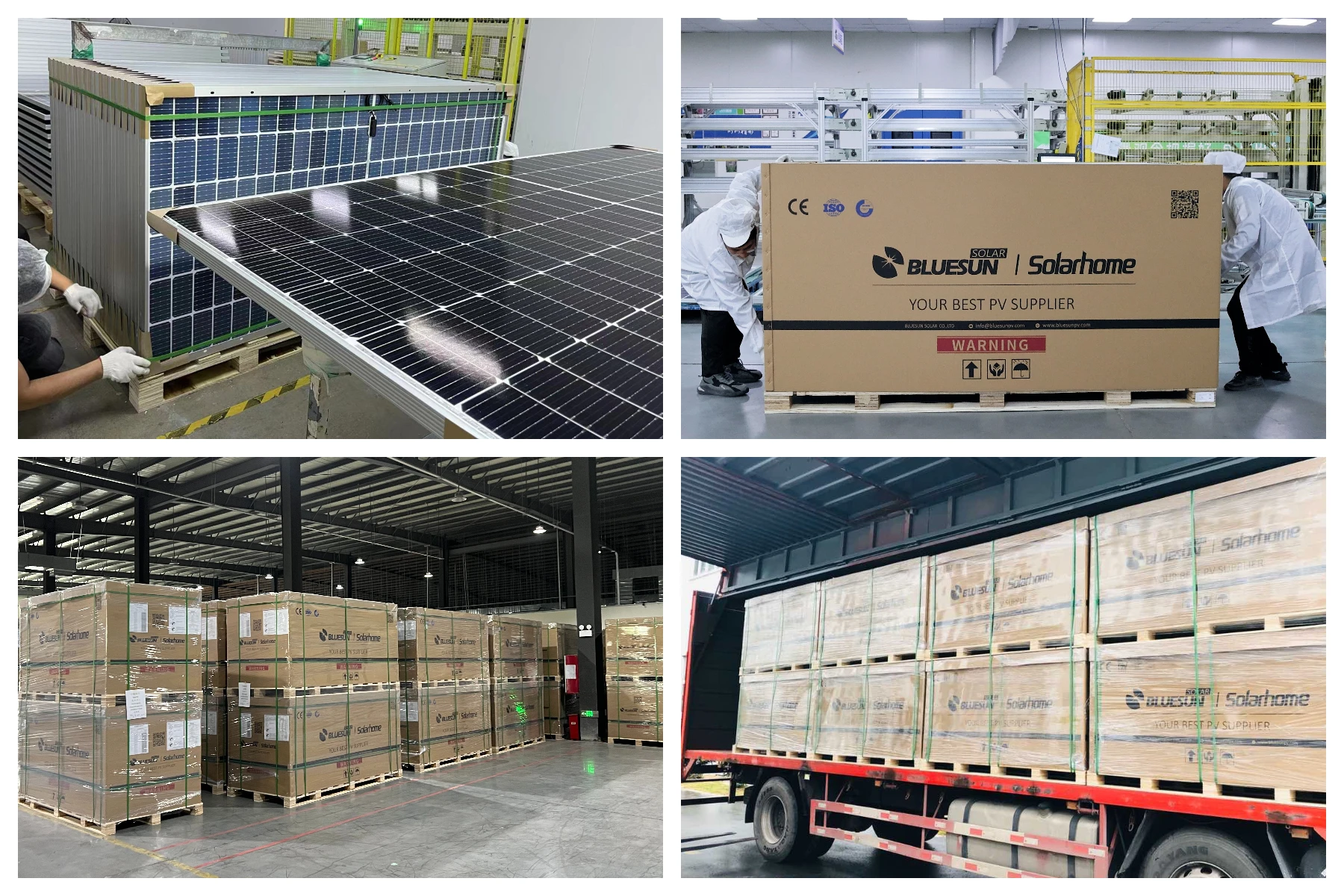 Eu Us Stock Solar Panels 550w 9bb Solar Panels 450w 565w 600w Watt All ...