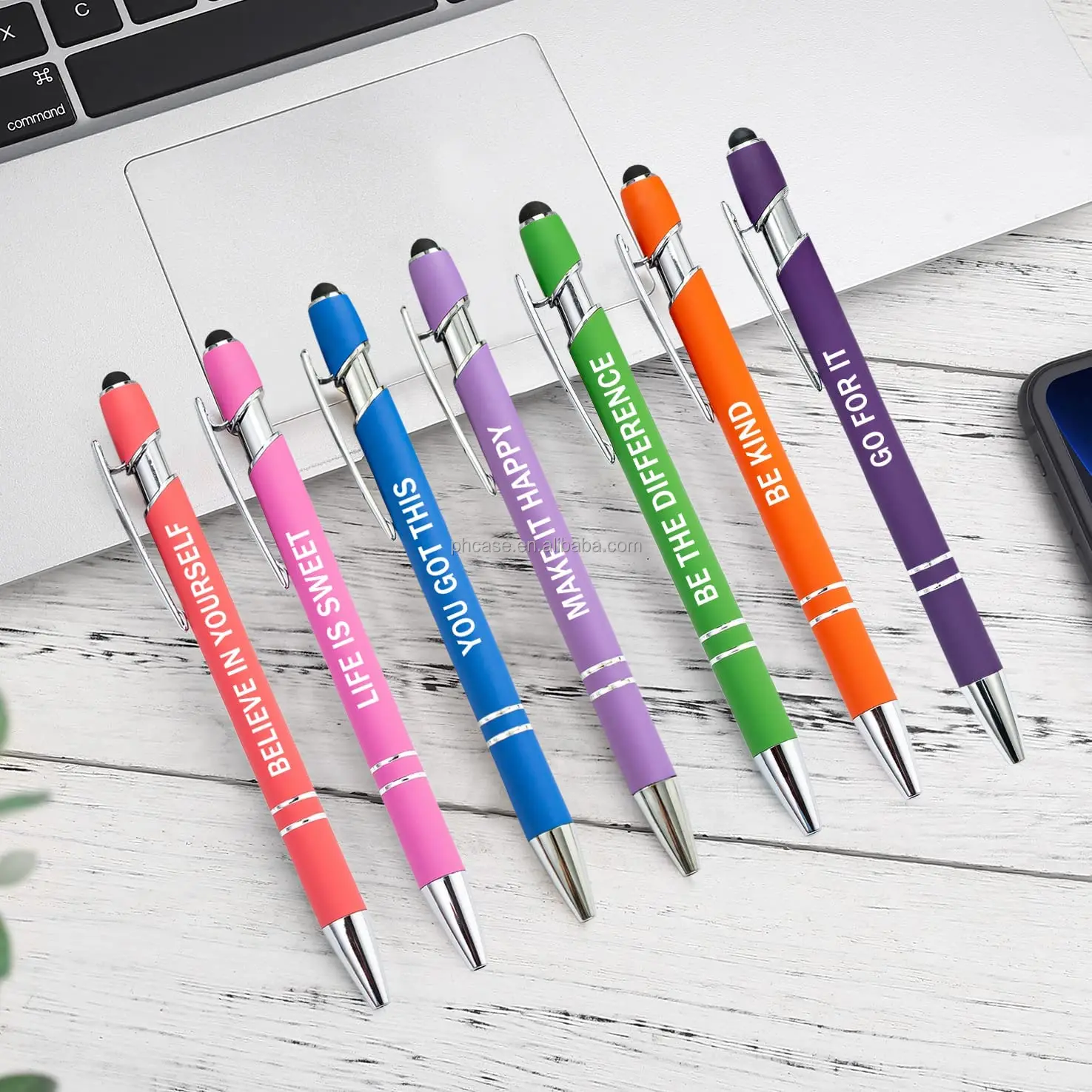 Wholesale Promotional Custom Printed Ball Point Pen Advertising ...
