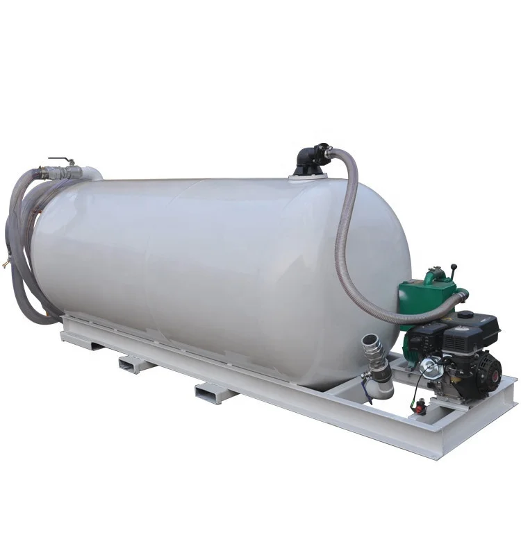3000L Sewage Suction Tanker Truck with Vacuum Pump - Diesel Powered ...