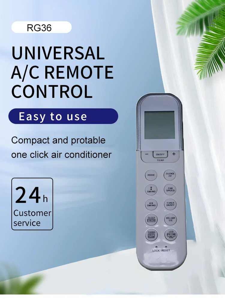 Universal Ac Control Smart Remote For Ductless Mini Split System - Buy ...