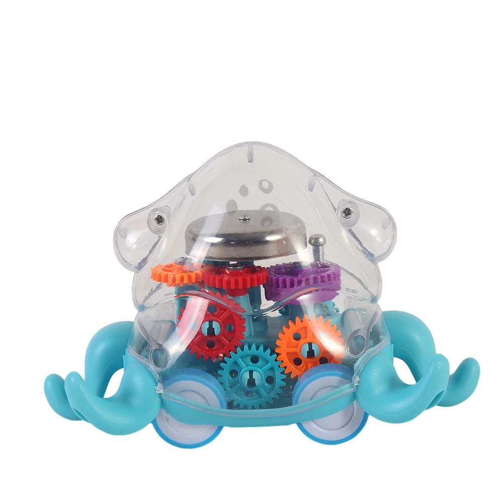 Inertia Transparent Gear Toy,Children's Electric Transparent Gear Toy ...