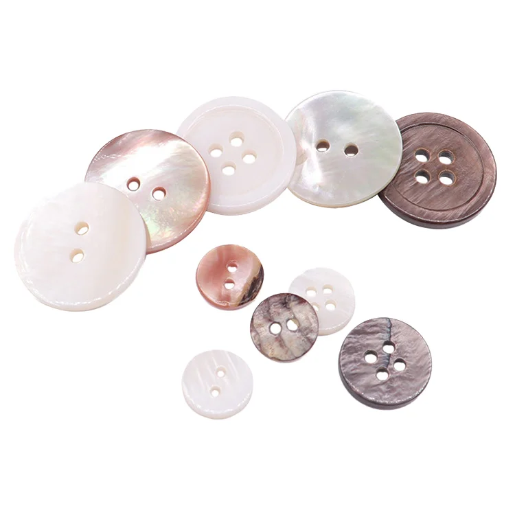 High Quality Real True Natural Shell Akoya Buttons RTS Free Sample ...