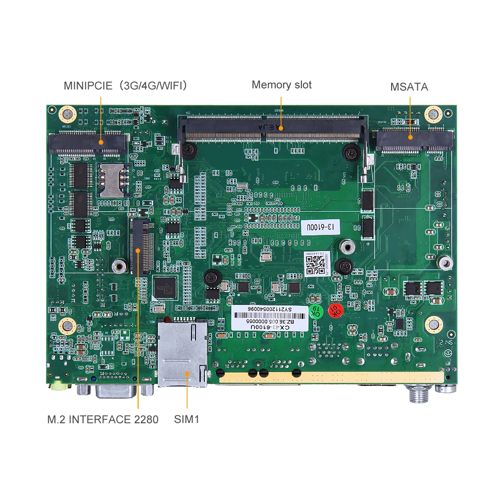 X86 System Module Board 24v Intel Core I3 I5 I7 4-12th Gen Processor ...