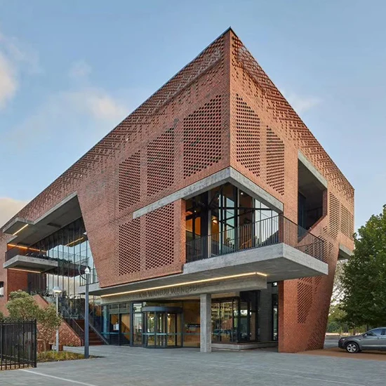 Terracotta Wall Cladding Tiles Terracotta Curtain Wall Exterior Facade ...