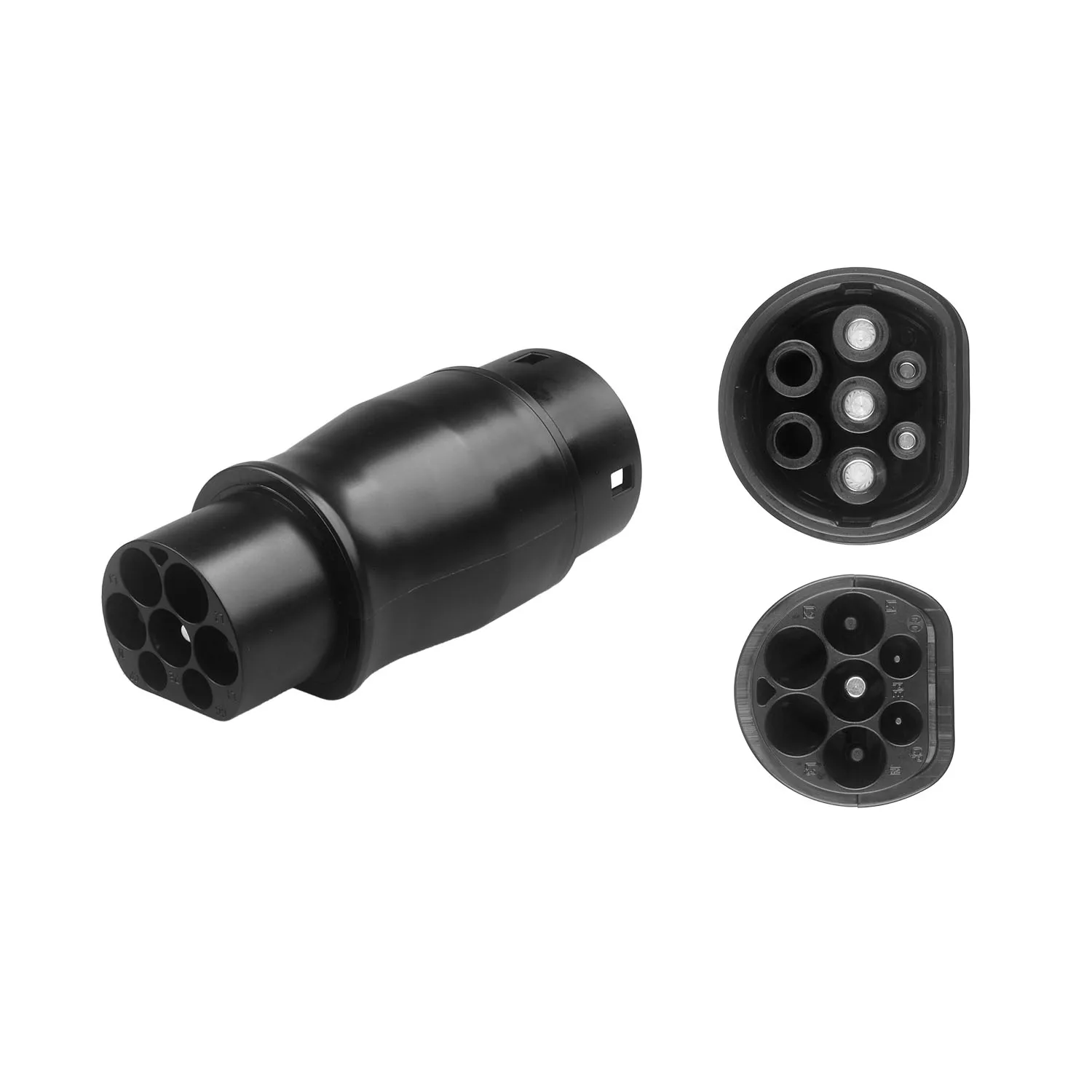 New Type 1 Ev Charging Connector Plug Adaptor Type 1 To Tesla Adapter ...