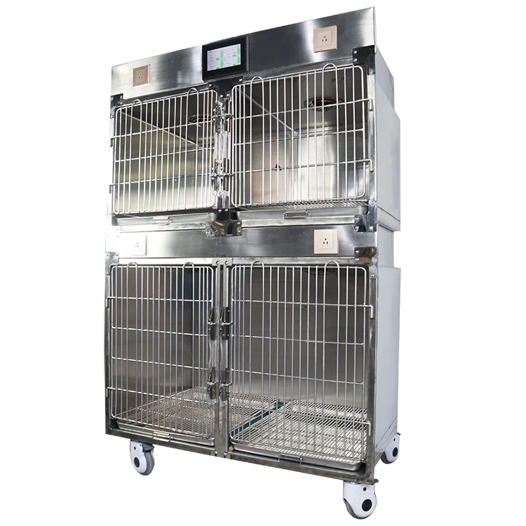 PLVC-004-NEW - Stainless Steel Therapy Cage Touchscreen Display