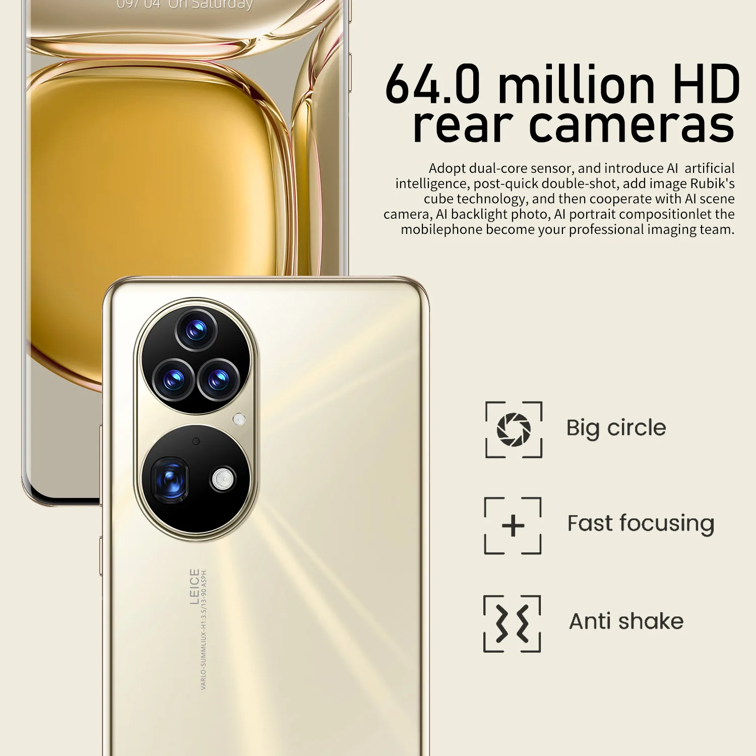 New Original P50 Pro 7.3 Inch Hd P50 Pro With Face Id Lte 4g Quad Core ...