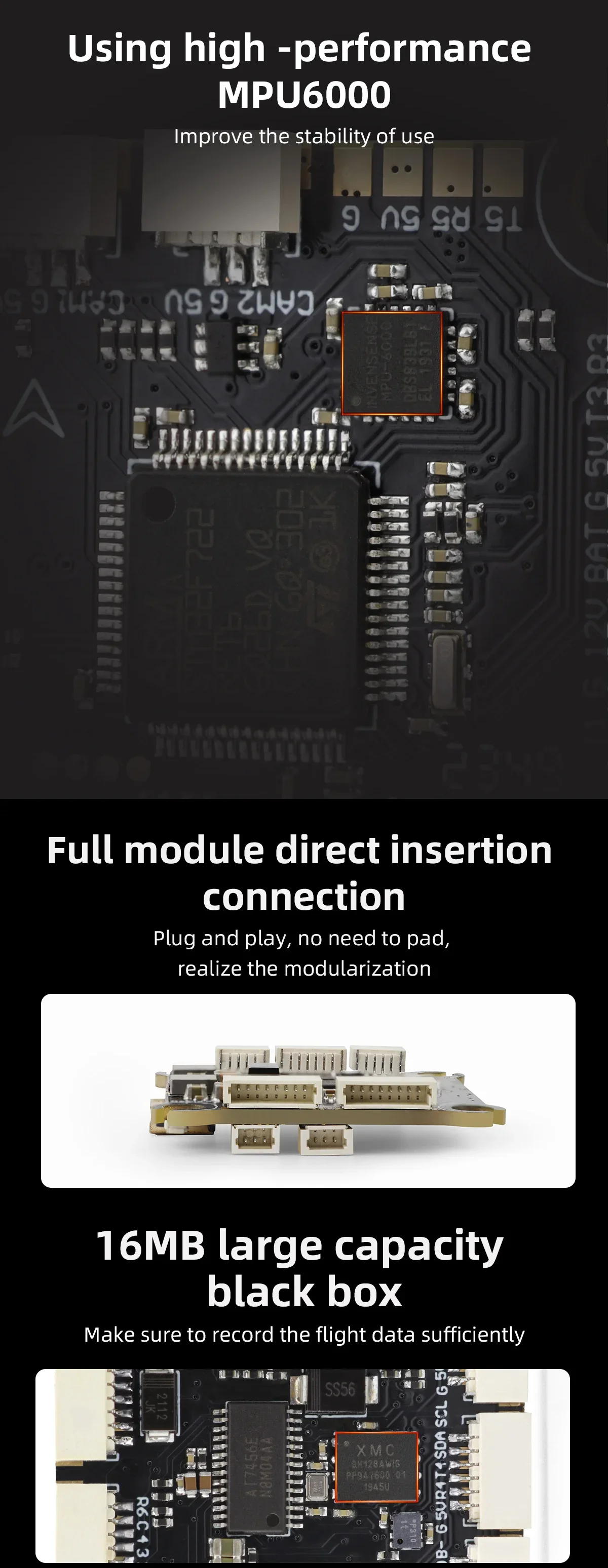 HGLRC SPECTER F722 Pro - Advanced Flight Controller for FPV Racing