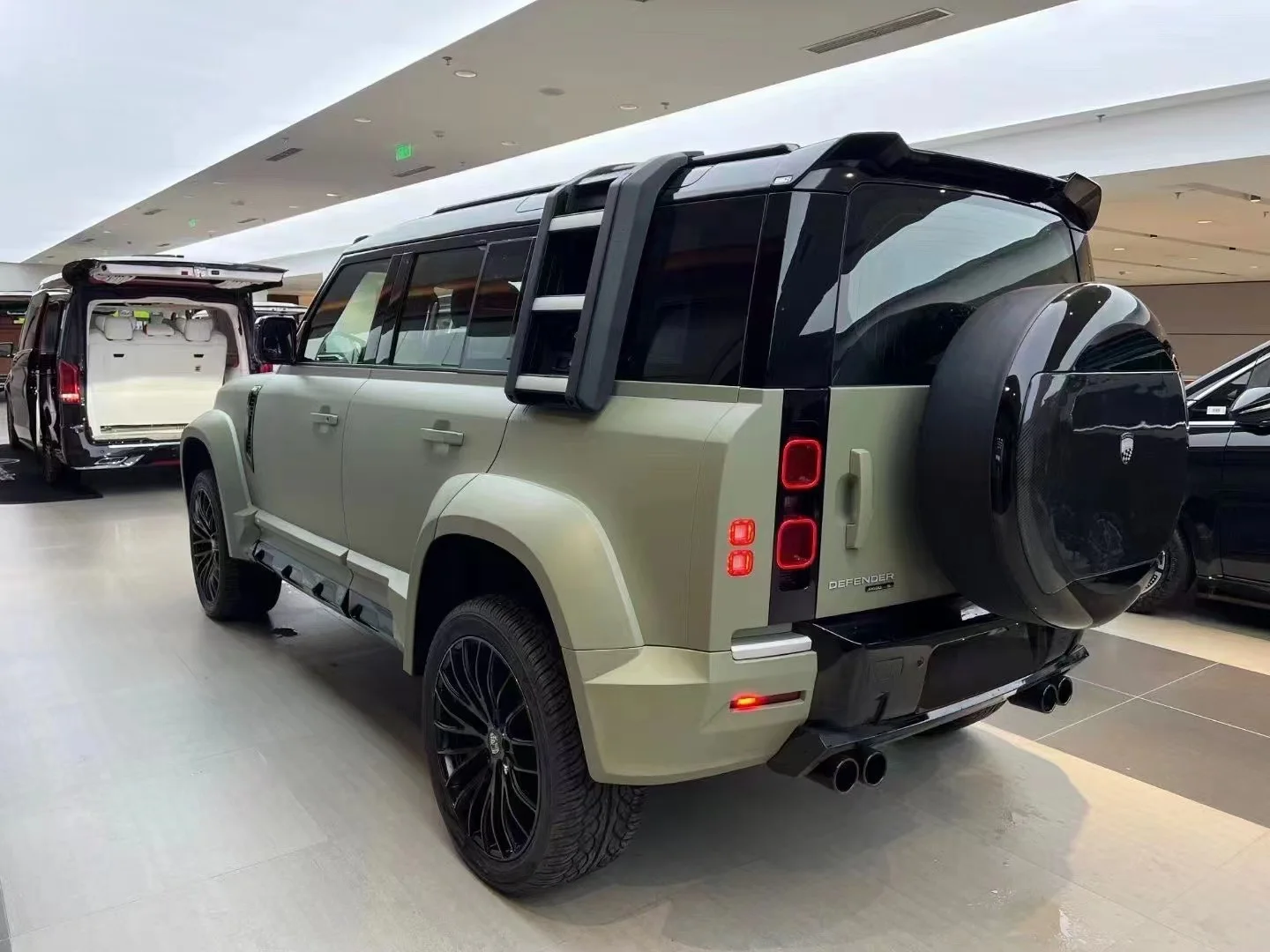 Lm Style Wide Body Kit Forland Rover Defender 110 Body Kit With Arches ...