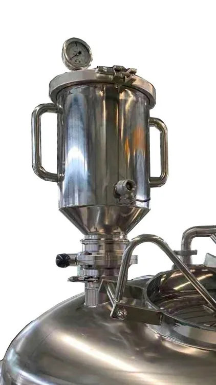 Stainless Steel Pressurized Dry Hop Adding Tank Used In Beer ...