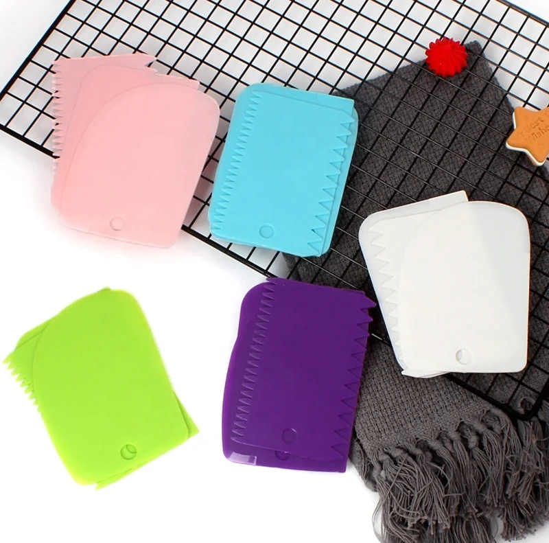 Premium Quality Food Grade Pp Cake Scraper Dough Cutter Cake Pastry ...