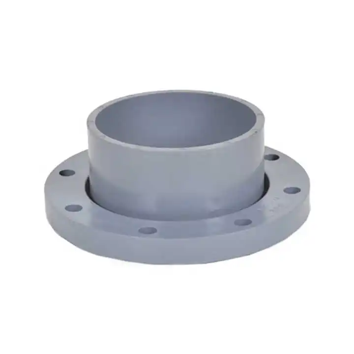 UPVC PVC Lap Joint Socket Flange with Rubber Ring - ISO 9001 Certified