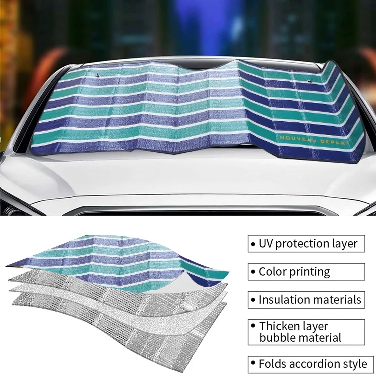 Front Sunshade Car Cardboard Sun Shades - Buy Car Cardboard Sun Shades ...