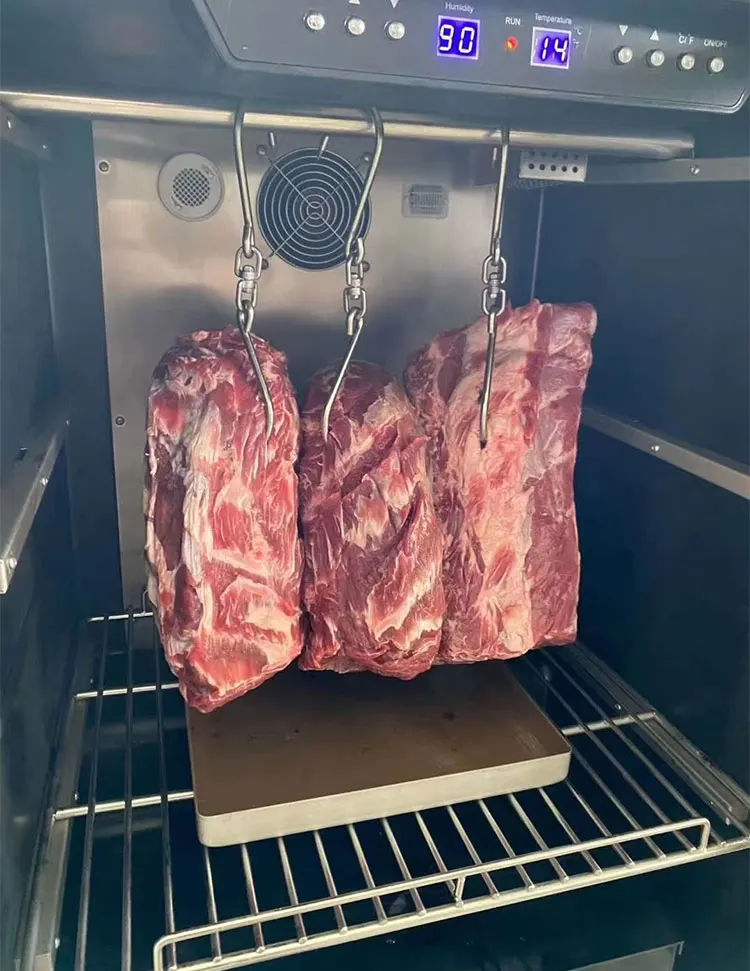 Home Stainless Steel Beef Dry Ager Mature Beef Fridge Refrigerator ...