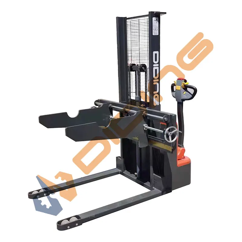 Electric Walkie Stacker Forklift Electric Pallet Stacker Walking Full ...