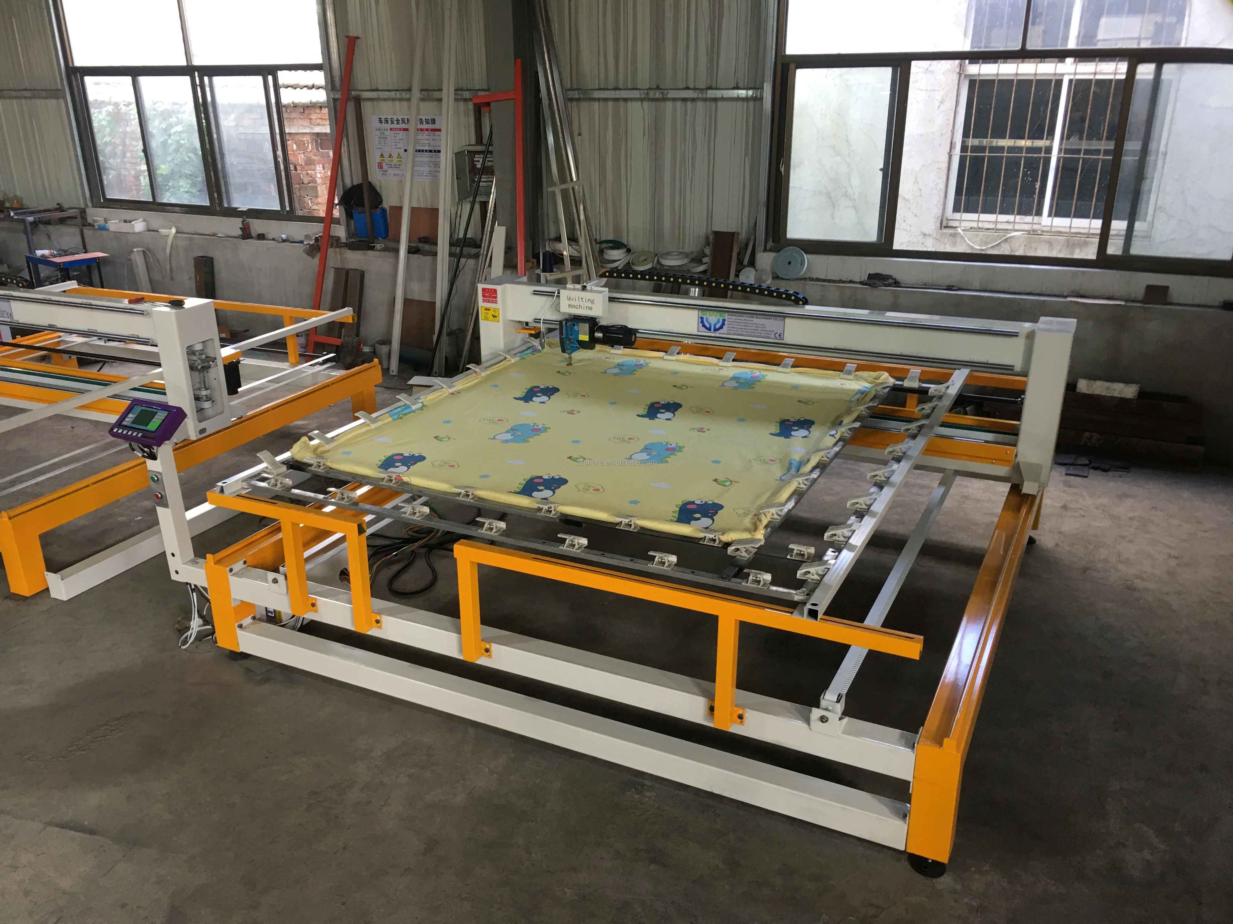 Automatic Long Arm Quilting Machine - CNC Bedcover One Head