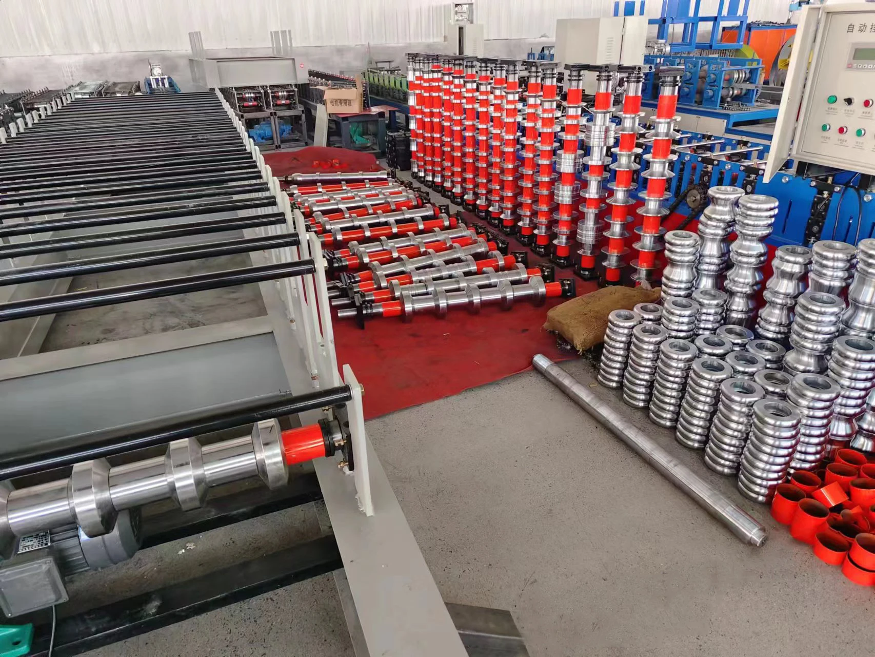 U Purlin Shape Steel Purlins Machine Steel Channel Profile Purline Roll ...