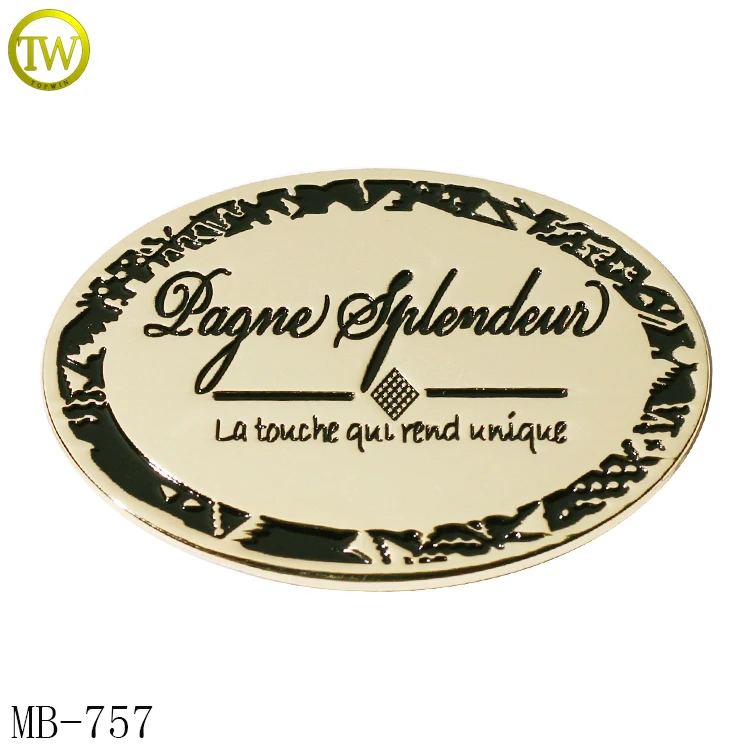 Custom Brand Designer Handbags Logo Emblems - Multiple Colors