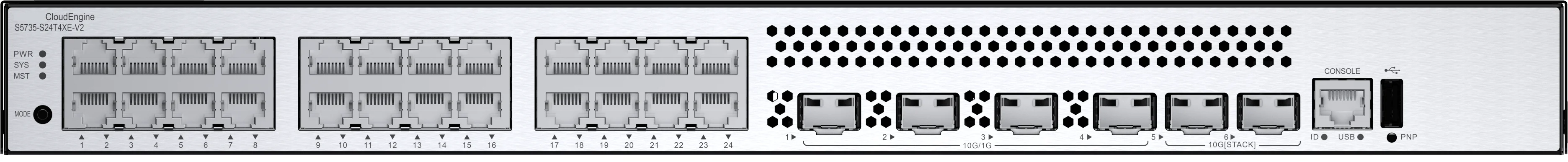 24 Port Gigabit Ethernet Switch Hua Wei Cloudengine S5735-s24t4xe-v2 With 10 Ge Sfp+ Uplink Port ...