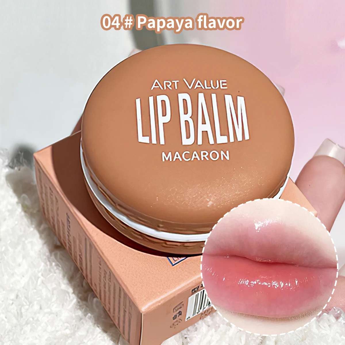 Art Value OEM Macaroon Lip Treatment Refreshing and Non Greasy Daily ...