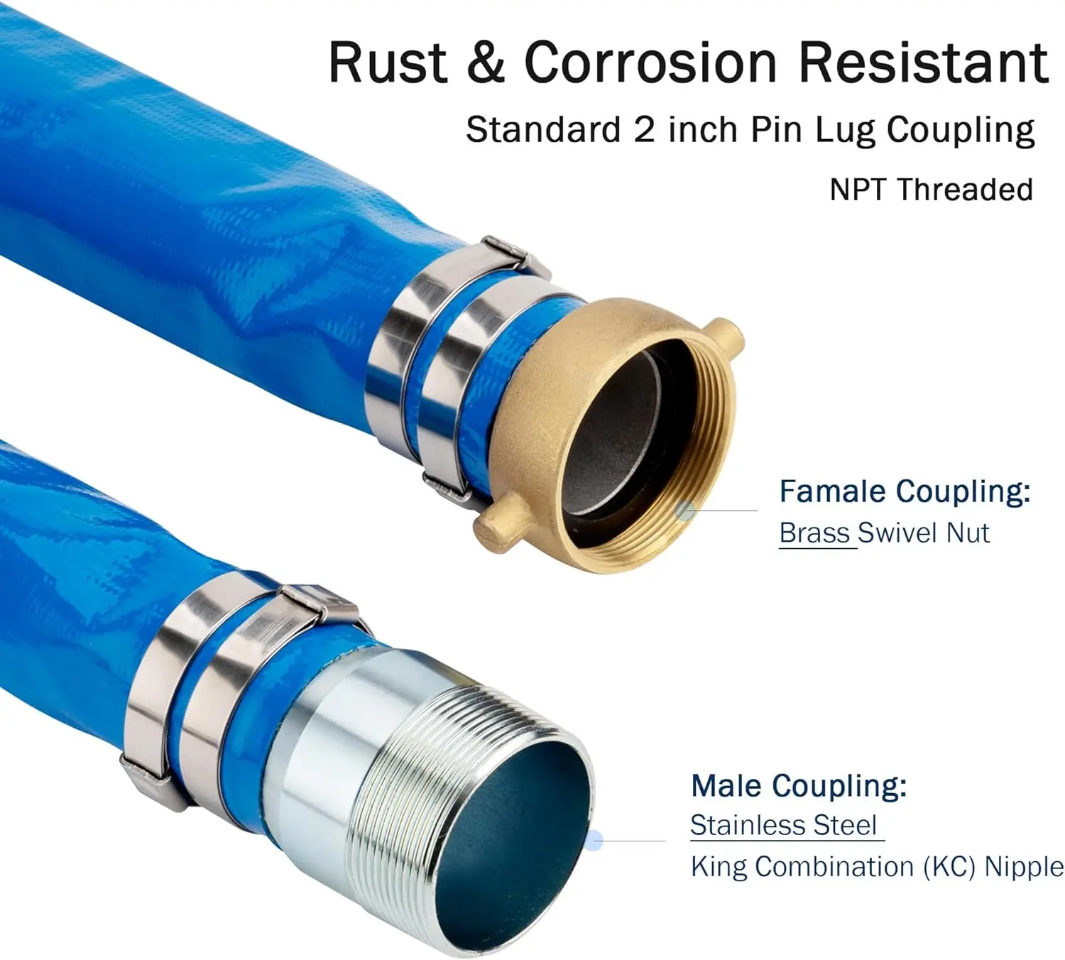 Flexible PVC Layflat Deep Well Water Pipe Price - ISO9001:2008