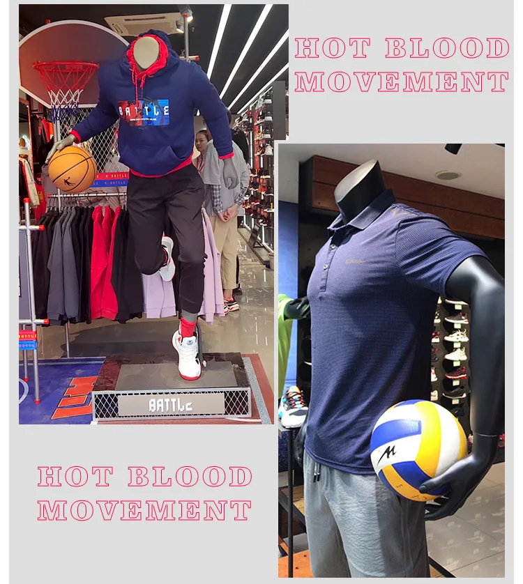 Headless Fiberglass Basketball Player Athletic Training Poes Clothing ...