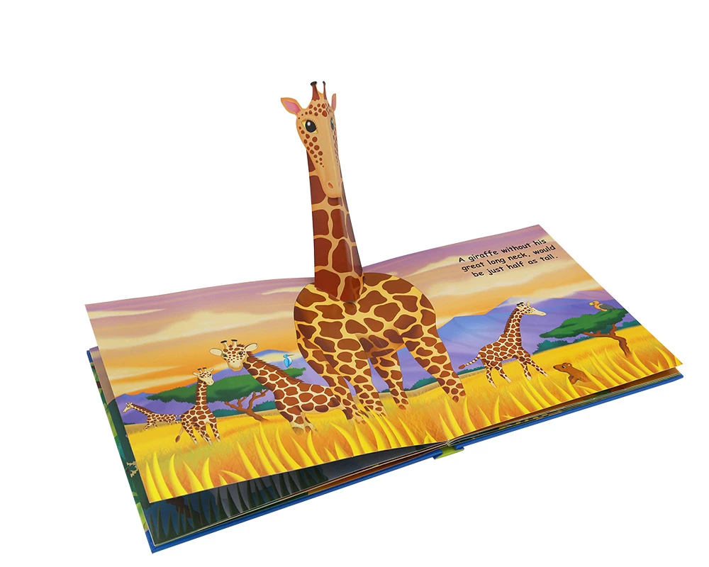 Educational 3d Pop Up Children Book Printing Children's Custom Pop Up ...
