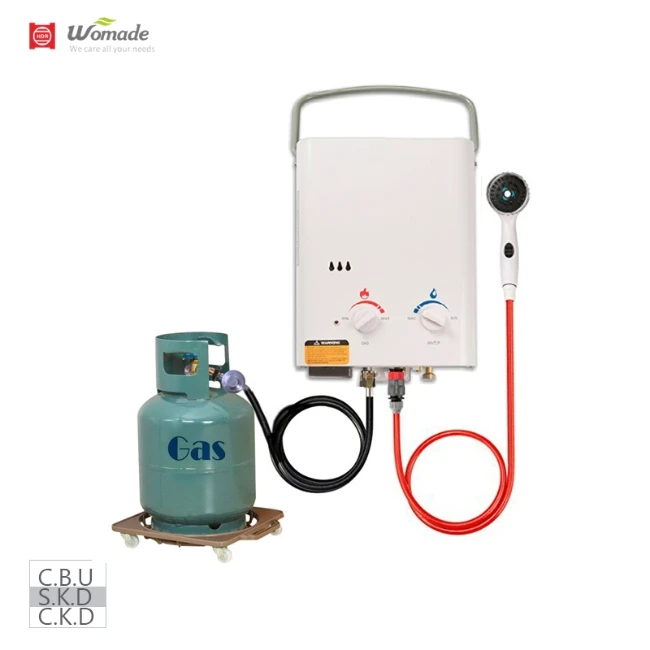 Customized 40 Gallon Paloma Tankless Camping Portable Gas Water Heater ...