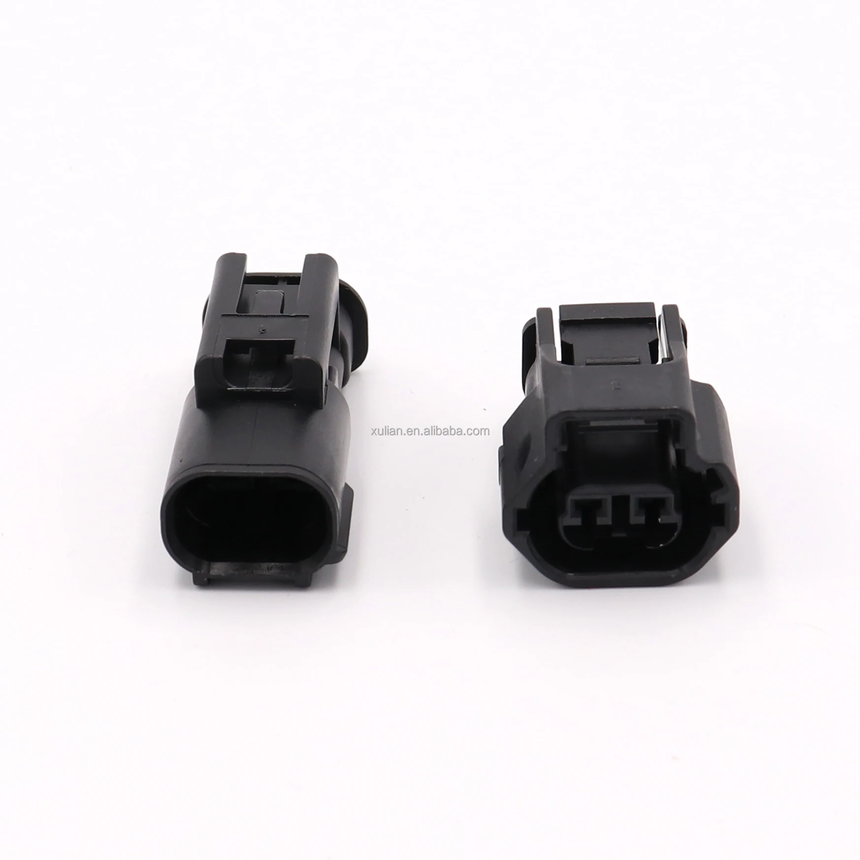 2 Ways Female Male Socket Housing Wiring Harnesses Connector 7282-4421 ...