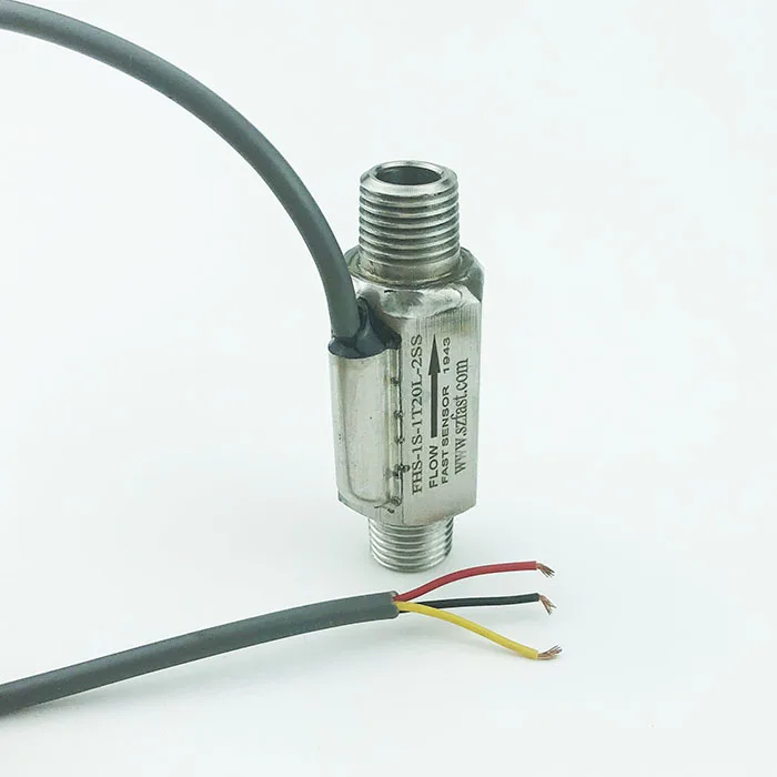 hot sale Hall Effect flow sensor SUS304 stainless steel flow sensor FHS ...