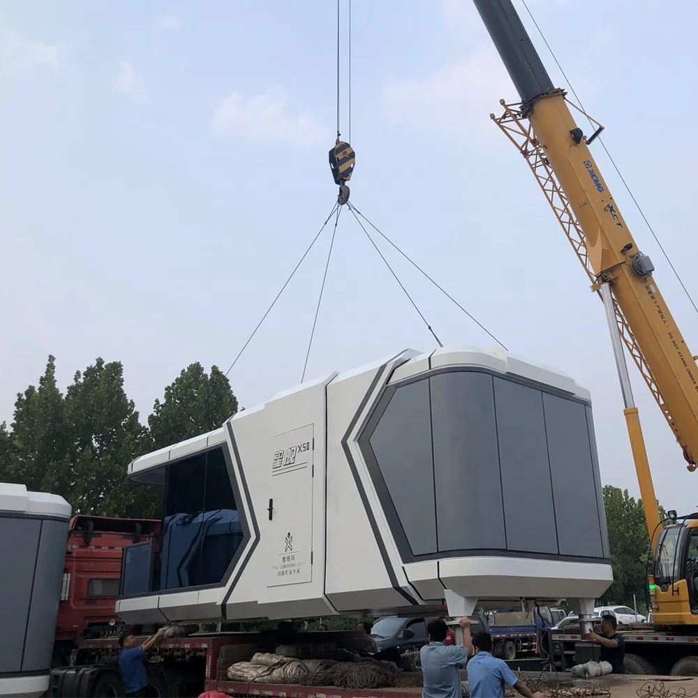 Modern Intelligent Luxury Prefab Modular House Prefabricated Cabin Tiny ...