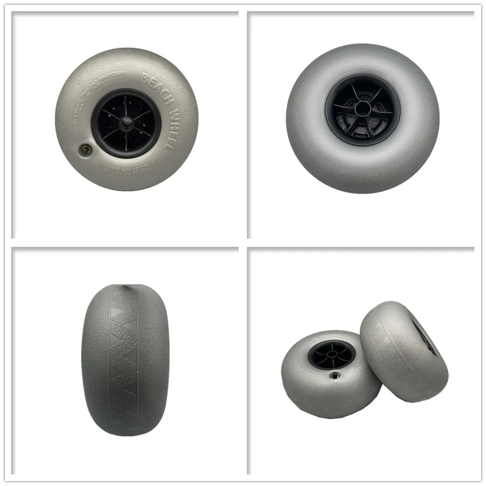 10" Sand Pneumatic Wheel Plastic Beach Balloon Wheel For Beach Cart ...