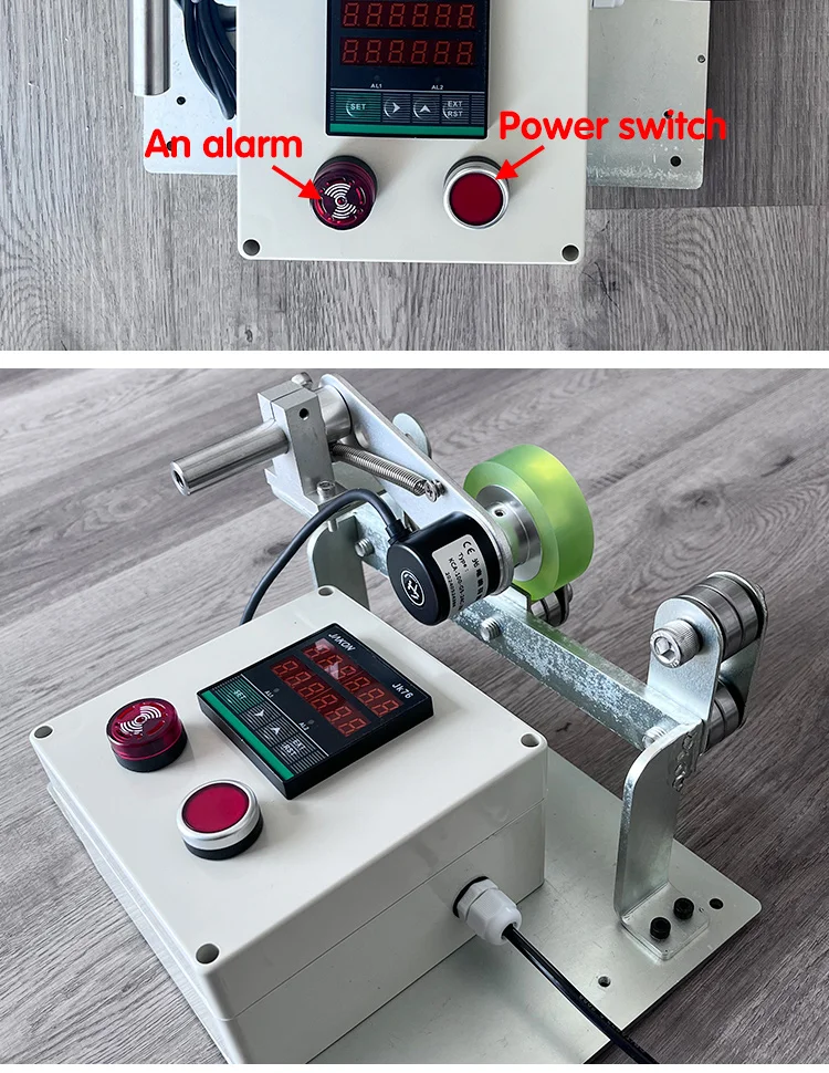 Wire Meter Wire Cable Wire Rope Roller Digital Display