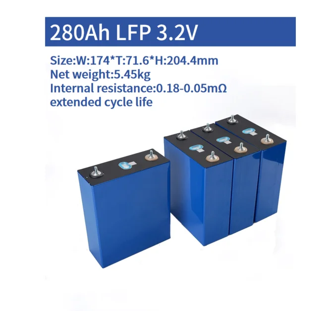 Lf280 Lfp Batteries Grade A 3.2v 280ah Lifepo4 Battery Cell For High ...