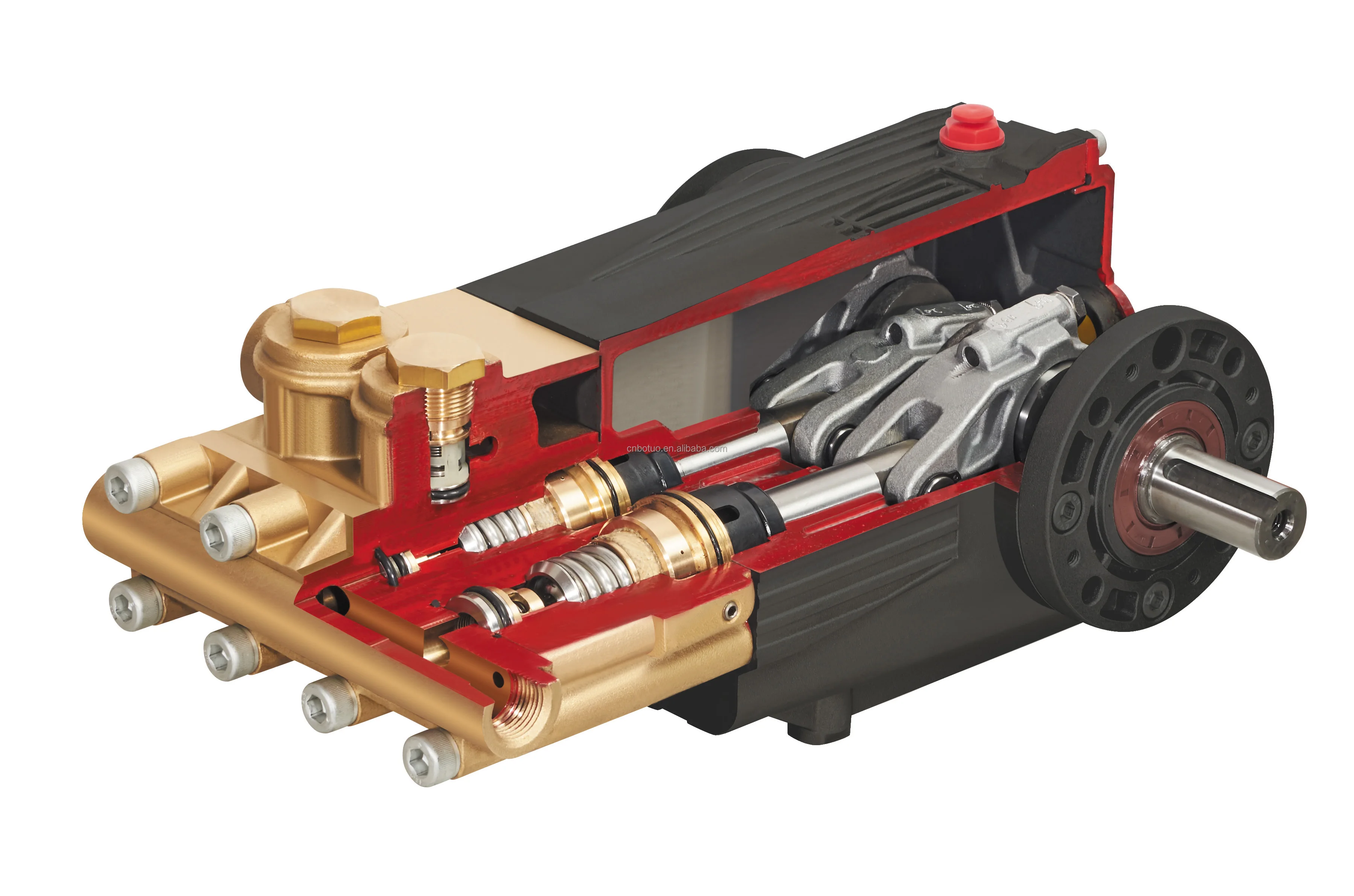 Botuo 22lpm 500bar DSP-N High Pressure Plunger Pump for Cleaning