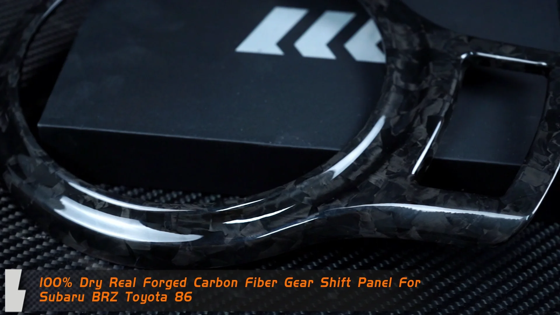 Shasha Carbon Carbon Fiber Car Interior Accessories Forged Pattern ...
