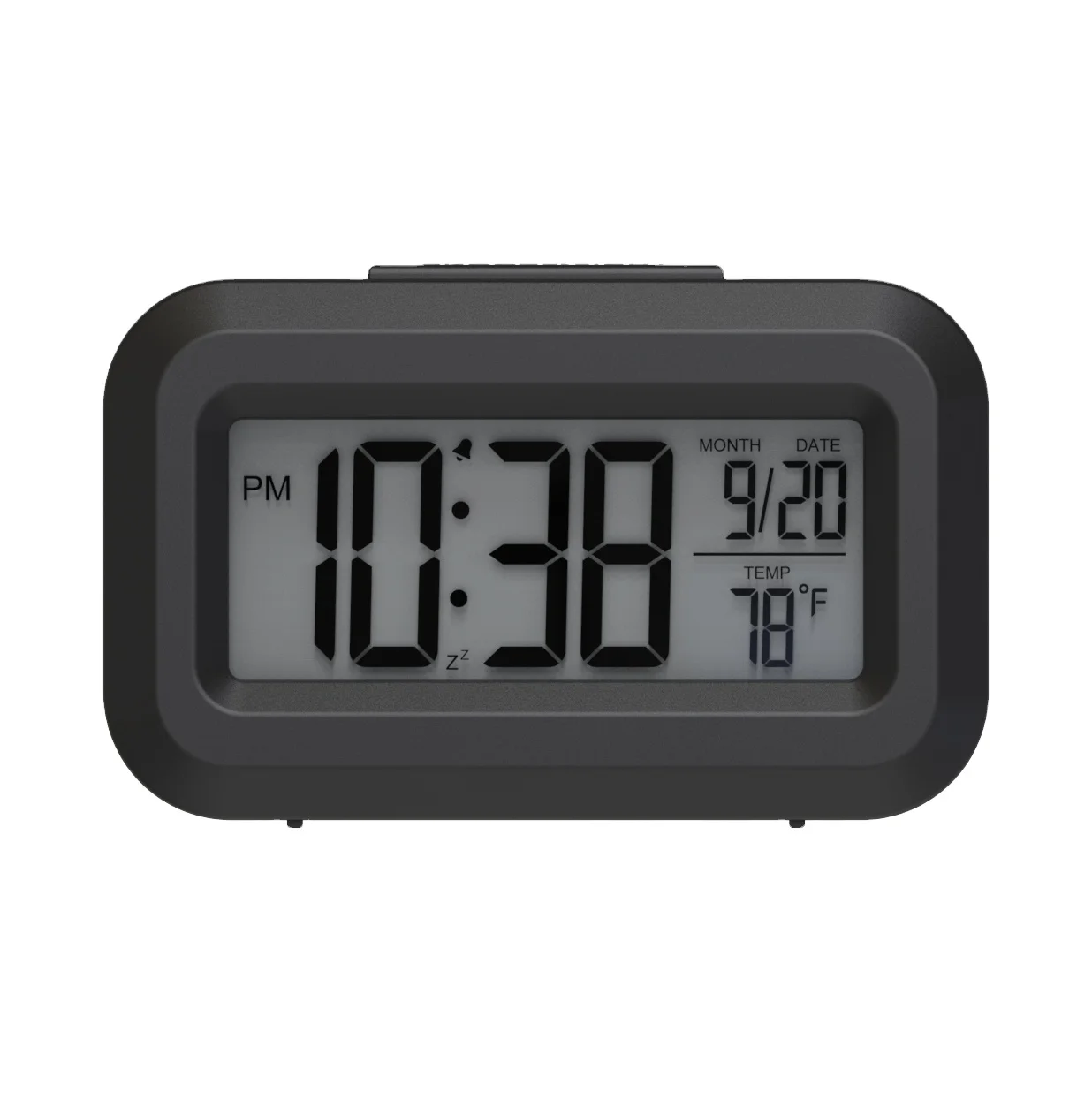 2024 New Smart table clock Digital Alarm Clock with Indoor Thermometer ...