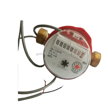 8 Digits Counters Singe Jet Pulse Output Water Meter With 10l/pulse Or ...