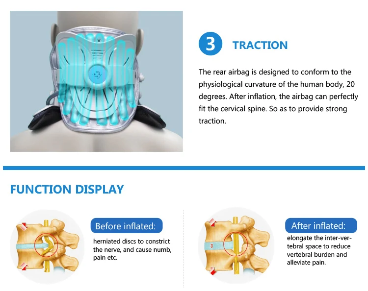 Best-selling Inflatable Cervical Traction Device For Computer Users To ...