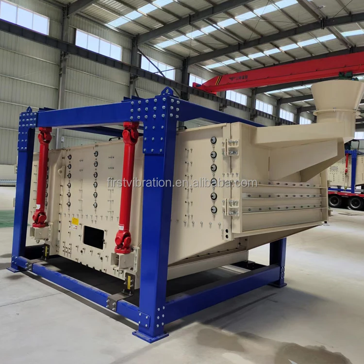 Multi Layers Rectangular Gyratory Screening Sand Vibrating Screen For Sales - Buy Multi Layers ...
