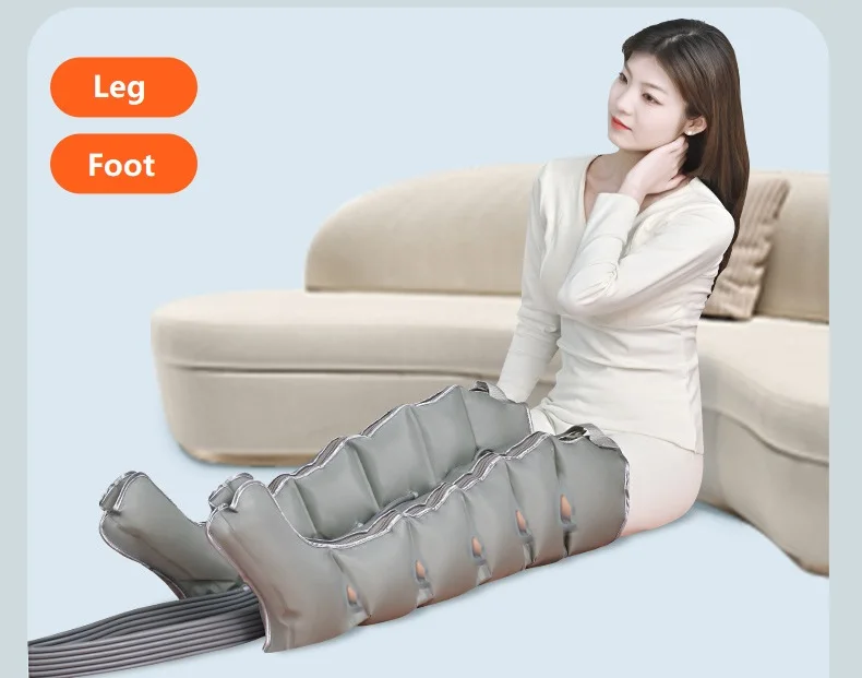 Full Body Compression Leg Therapy Massager Relax Recovery System ...