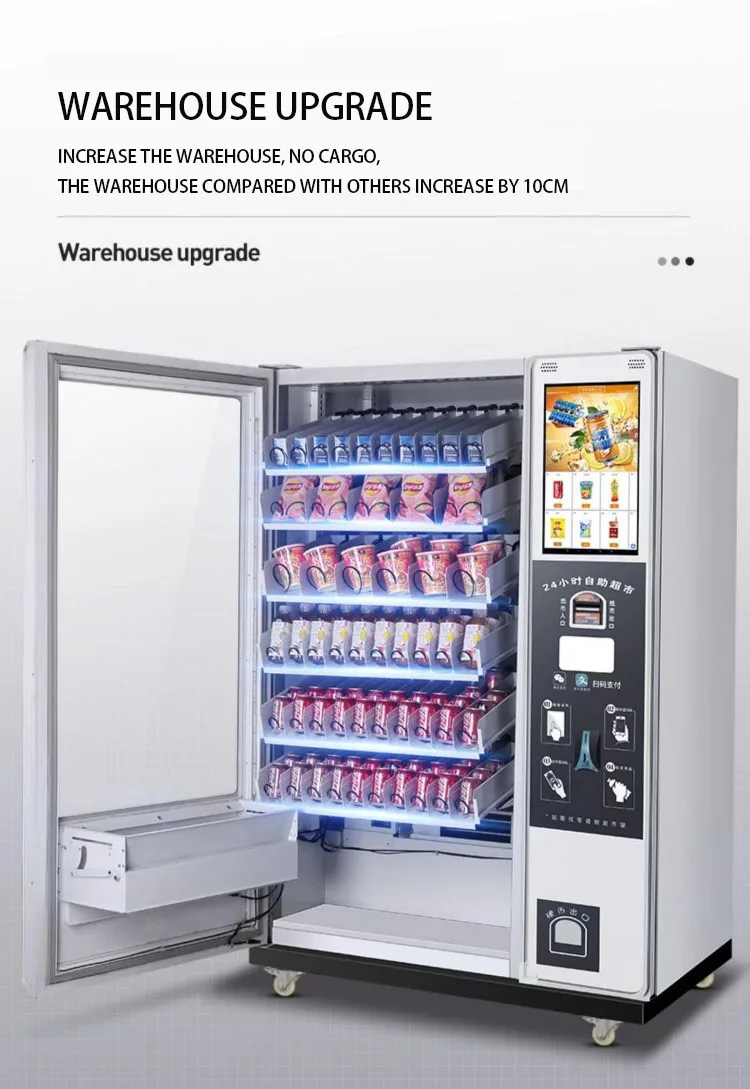 Automatic Ramen Noodle Vending Machine for Hot Foods - OEM | Wholesale