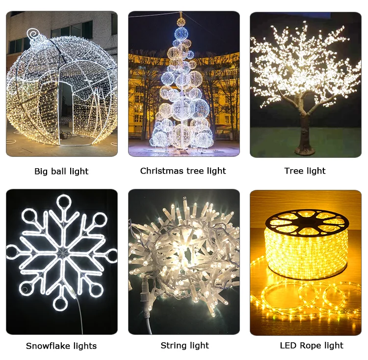 Giant Outdoor Christmas Led Big Ball 3d Motif Light For Lighting ...