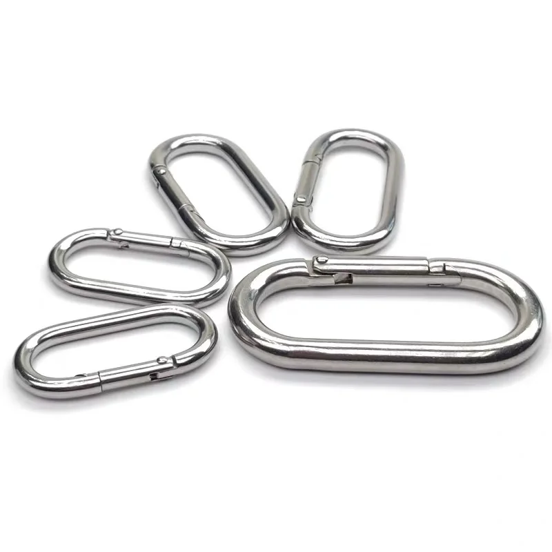 Heavy Duty Stainless Steel Oval Snap Hook - 304/316 Quick Link ...