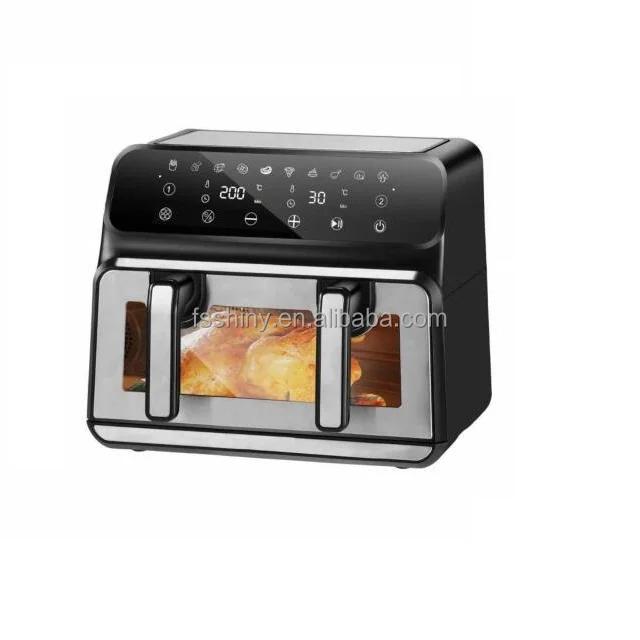 1800w 7l Smart Air Fryer,Touch Control Kitchen Deep Fryer,Non Stick ...