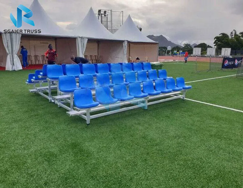 Outdoor Temporary Grandstand - Demountable Bleachers