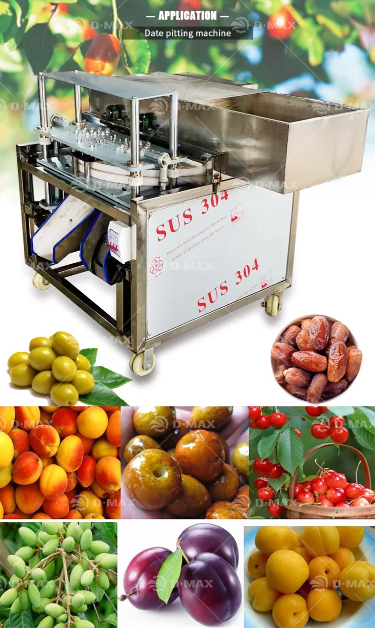 Iraq Oman Turntable Type Date Palm Red Jujube Dates Seed Core Removing ...