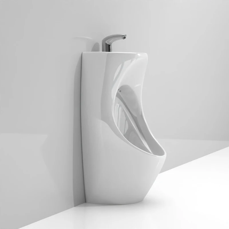 Bathroom Men Hanging Urinal with Wash Basin - New Arrival