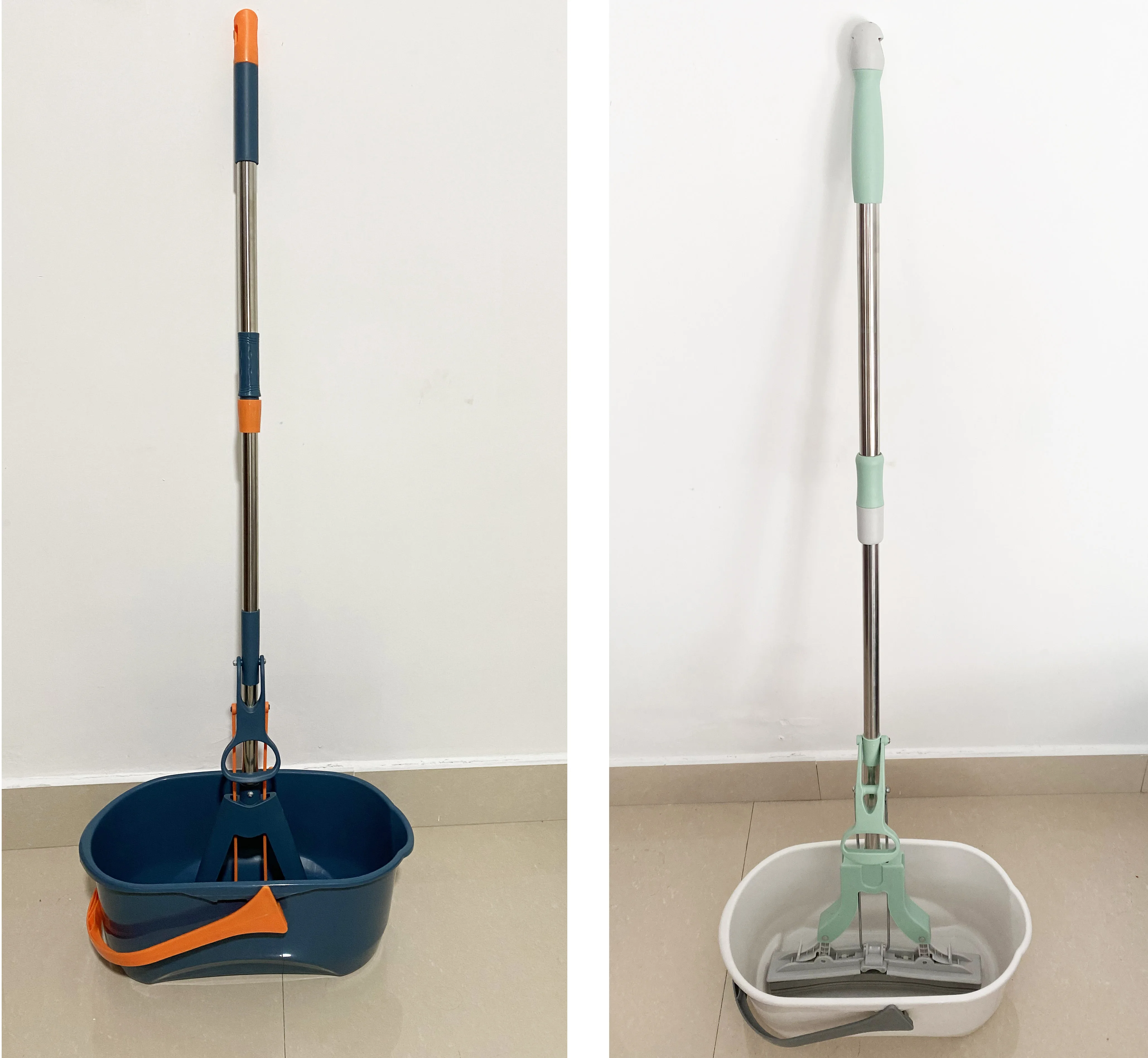 360 Easy Foldable Sponge Mop - Self Cleaning & Durable
